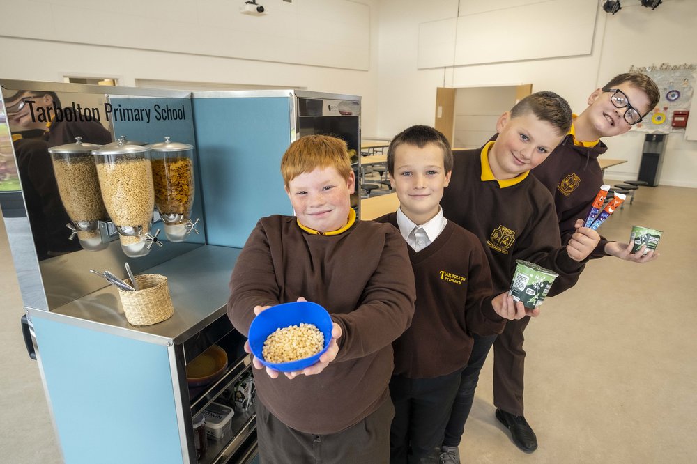 School breakfast project launched nationwide