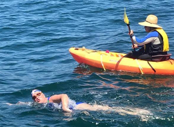 Churchill Fellow swims the Catalina Channel to raise awareness of the ...